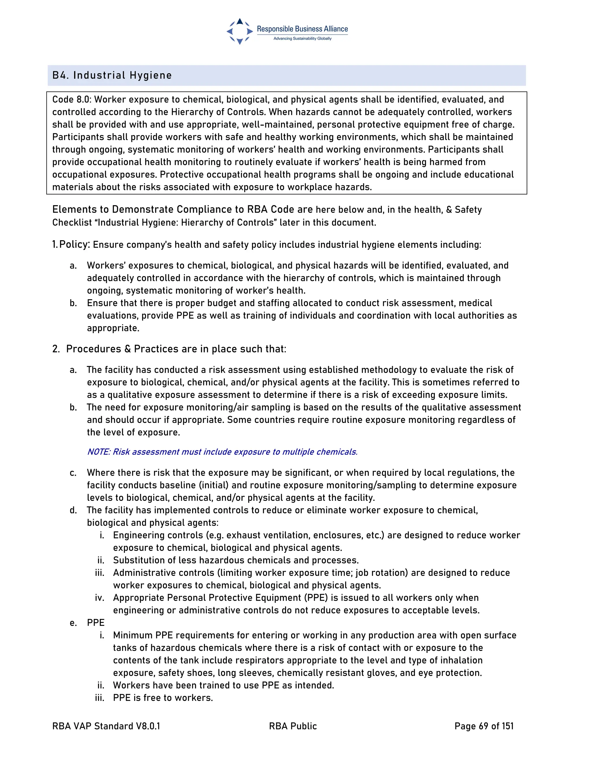 RBA-VAP-Standard Responsible Business Alliance Code of Conduct v8.0 | PDF