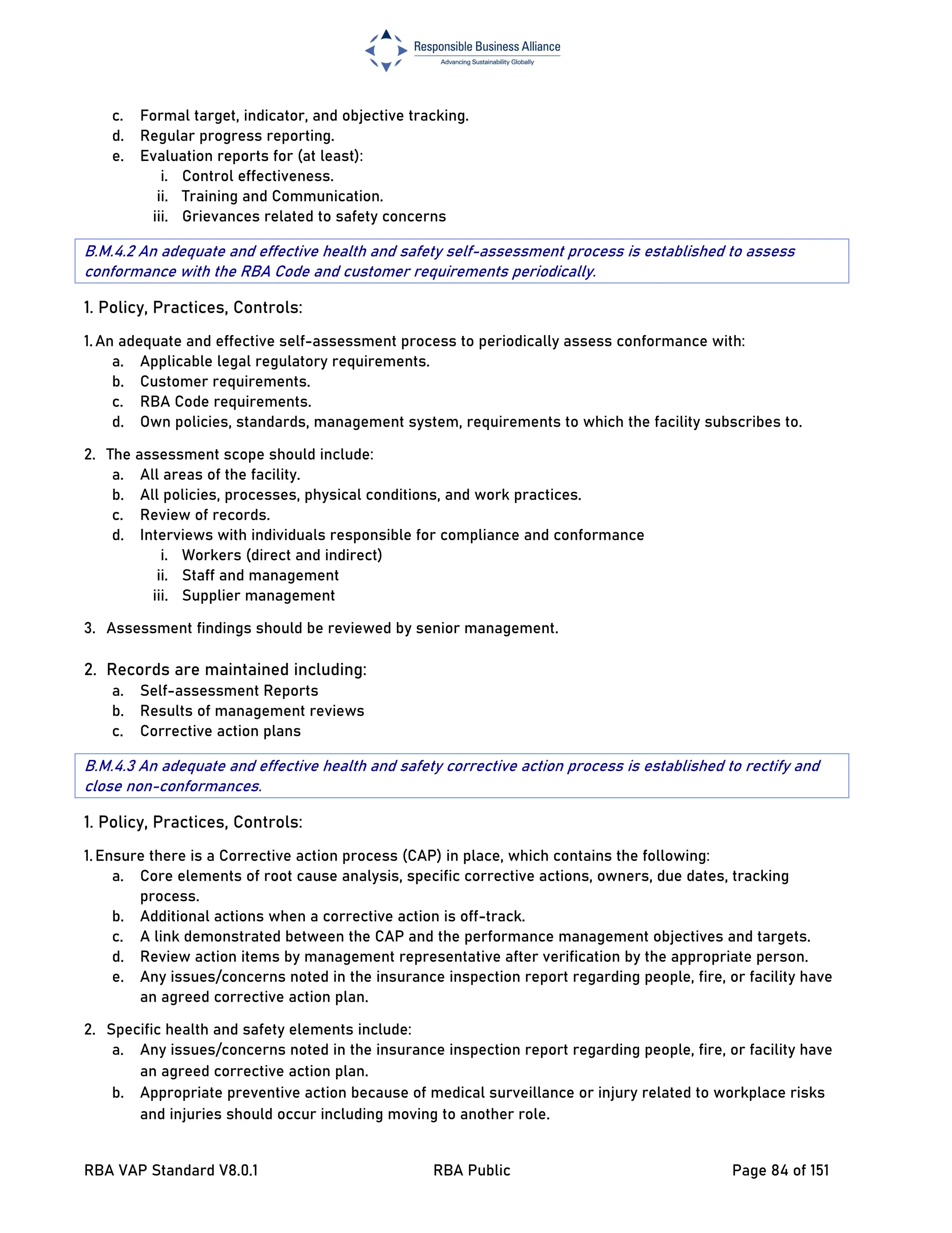 RBA-VAP-Standard Responsible Business Alliance Code of Conduct v8.0 | PDF