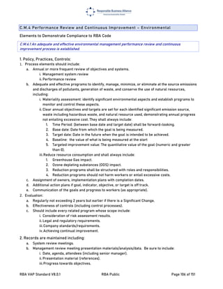 RBA-VAP-Standard Responsible Business Alliance Code of Conduct v8.0 | PDF