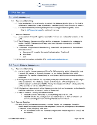 RBA-VAP-Standard Responsible Business Alliance Code of Conduct v8.0 | PDF