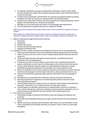 RBA-VAP-Standard Responsible Business Alliance Code of Conduct v8.0 | PDF
