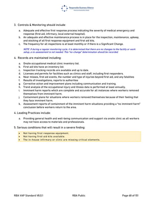 RBA-VAP-Standard Responsible Business Alliance Code of Conduct v8.0 | PDF