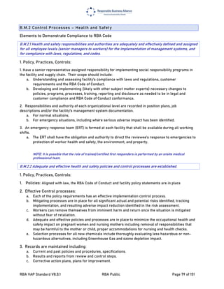 RBA-VAP-Standard Responsible Business Alliance Code of Conduct v8.0 | PDF