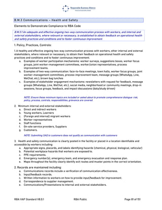 RBA-VAP-Standard Responsible Business Alliance Code of Conduct v8.0 | PDF