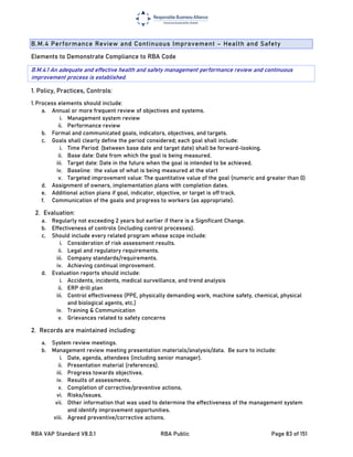 RBA-VAP-Standard Responsible Business Alliance Code of Conduct v8.0 | PDF