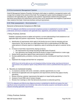 RBA-VAP-Standard Responsible Business Alliance Code of Conduct v8.0 | PDF