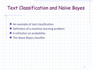 Text classification | PPT