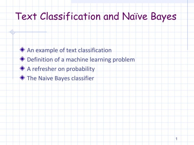 Text classification | PPT