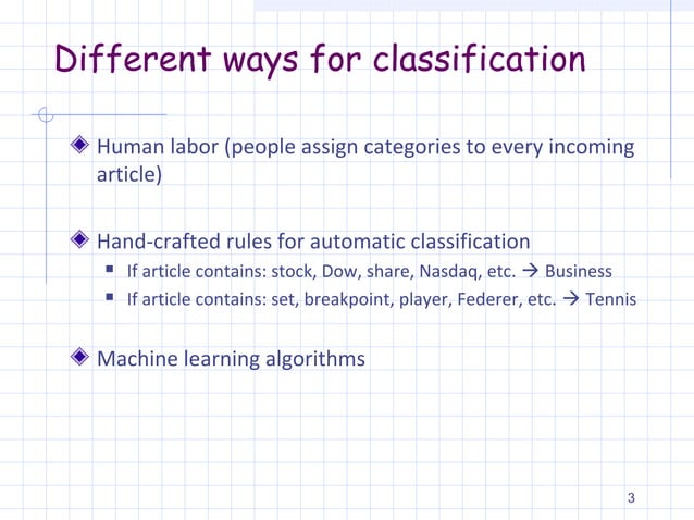 Text classification | PPT