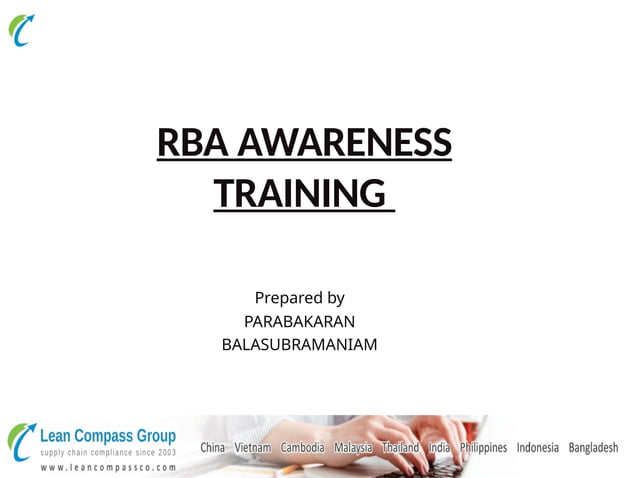 RBA 8.0.1 Awareness Training - REV 1.pptx | Business | Business and Finance