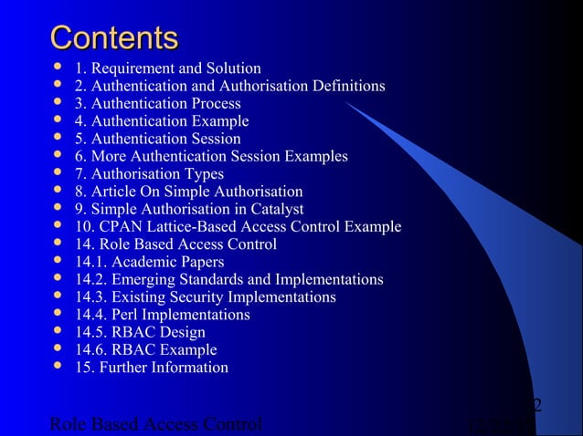 Role based access control | PPT | Operating Systems | Computer Software and Applications