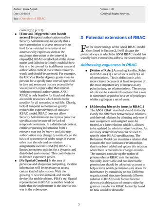 Overview Of RBAC | PDF