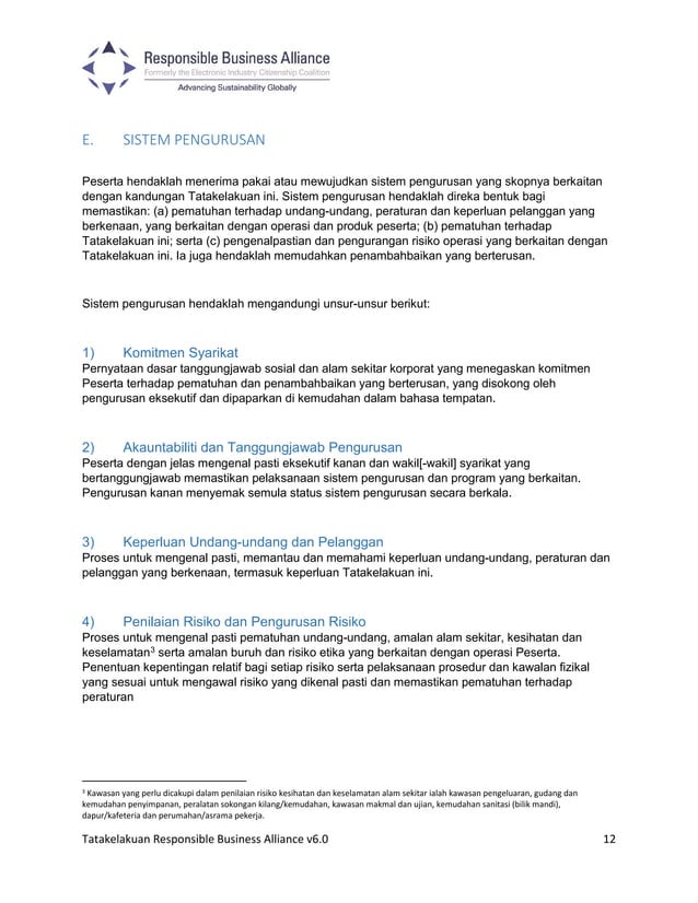 Rba code of conduct 6.0 malay | PDF