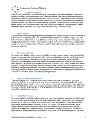 Rba code of conduct 6.0 malay | PDF