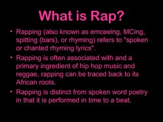 R&B and Rap | PPT