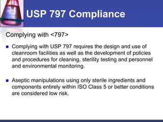 R Bays USP 797 Compliance | PDF | Pharmaceutical Industry | Industries