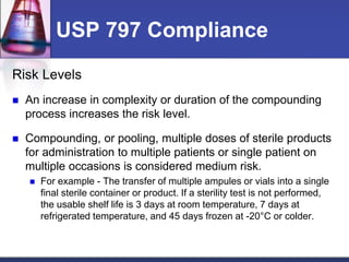 R Bays USP 797 Compliance | PDF | Pharmaceutical Industry | Industries