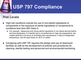 R Bays USP 797 Compliance | PDF
