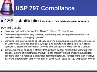 R Bays USP 797 Compliance | PDF | Pharmaceutical Industry | Industries
