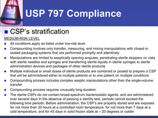R Bays USP 797 Compliance | PDF
