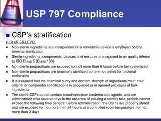R Bays USP 797 Compliance | PDF | Pharmaceutical Industry | Industries