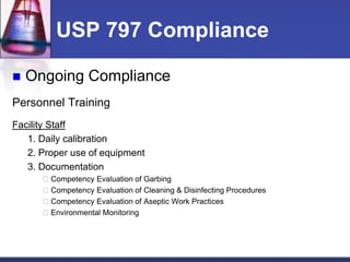R Bays USP 797 Compliance | PDF | Pharmaceutical Industry | Industries