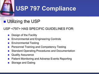 R Bays USP 797 Compliance | PDF | Pharmaceutical Industry | Industries