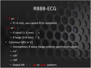 RBBB with STEMI | PPT