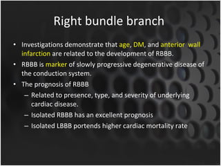 RBBB with STEMI | PPT