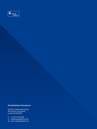 Russell Bedford - Benefits of Affiliation | PDF