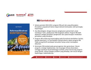 Membangun Kolaborasi & Pemetaan Potensi untuk RB Berdampak | PPT