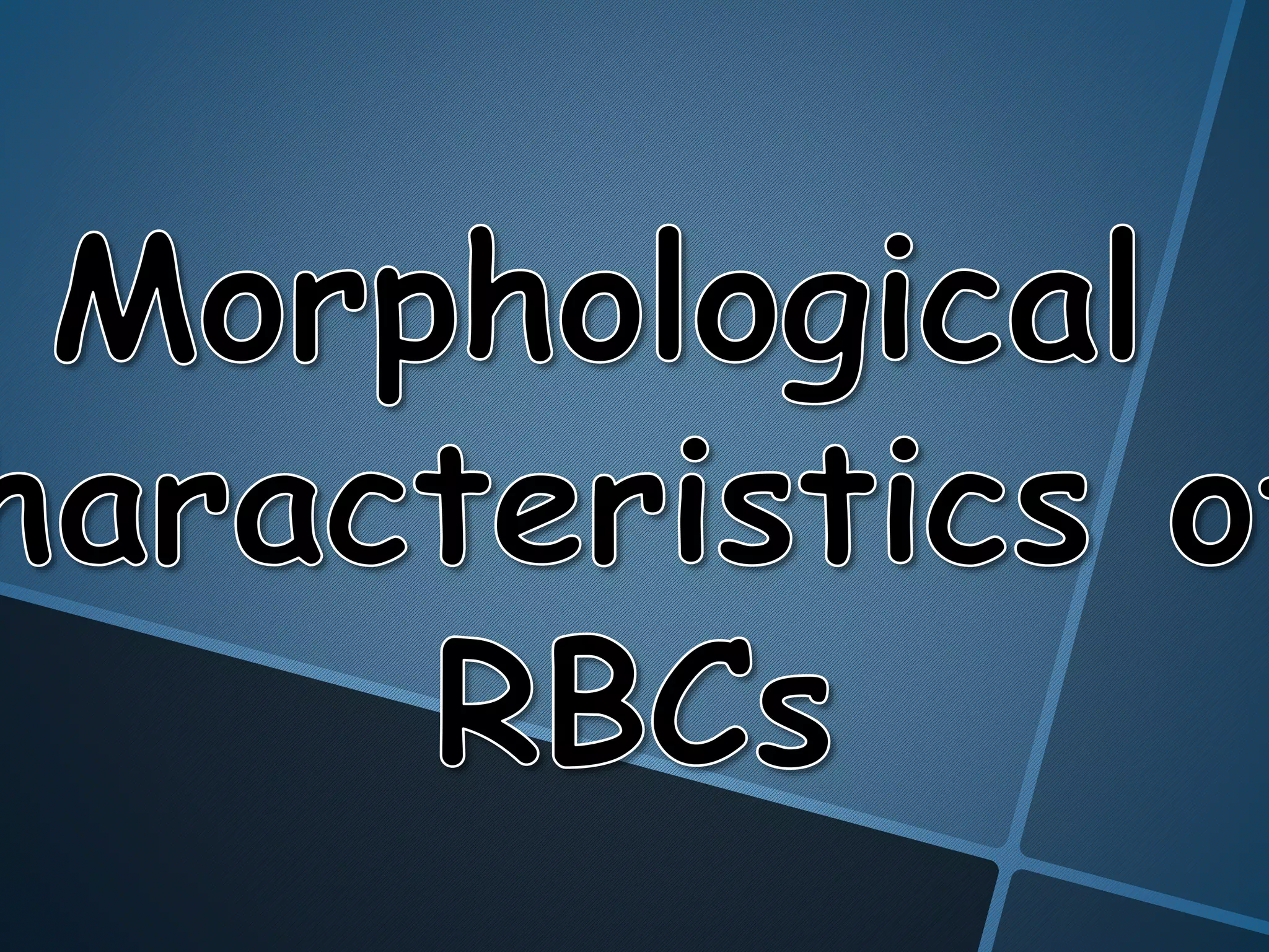 RBC Indices and Their Role in Differential Diagnosis of different types of Anemias: A Review | PPTX