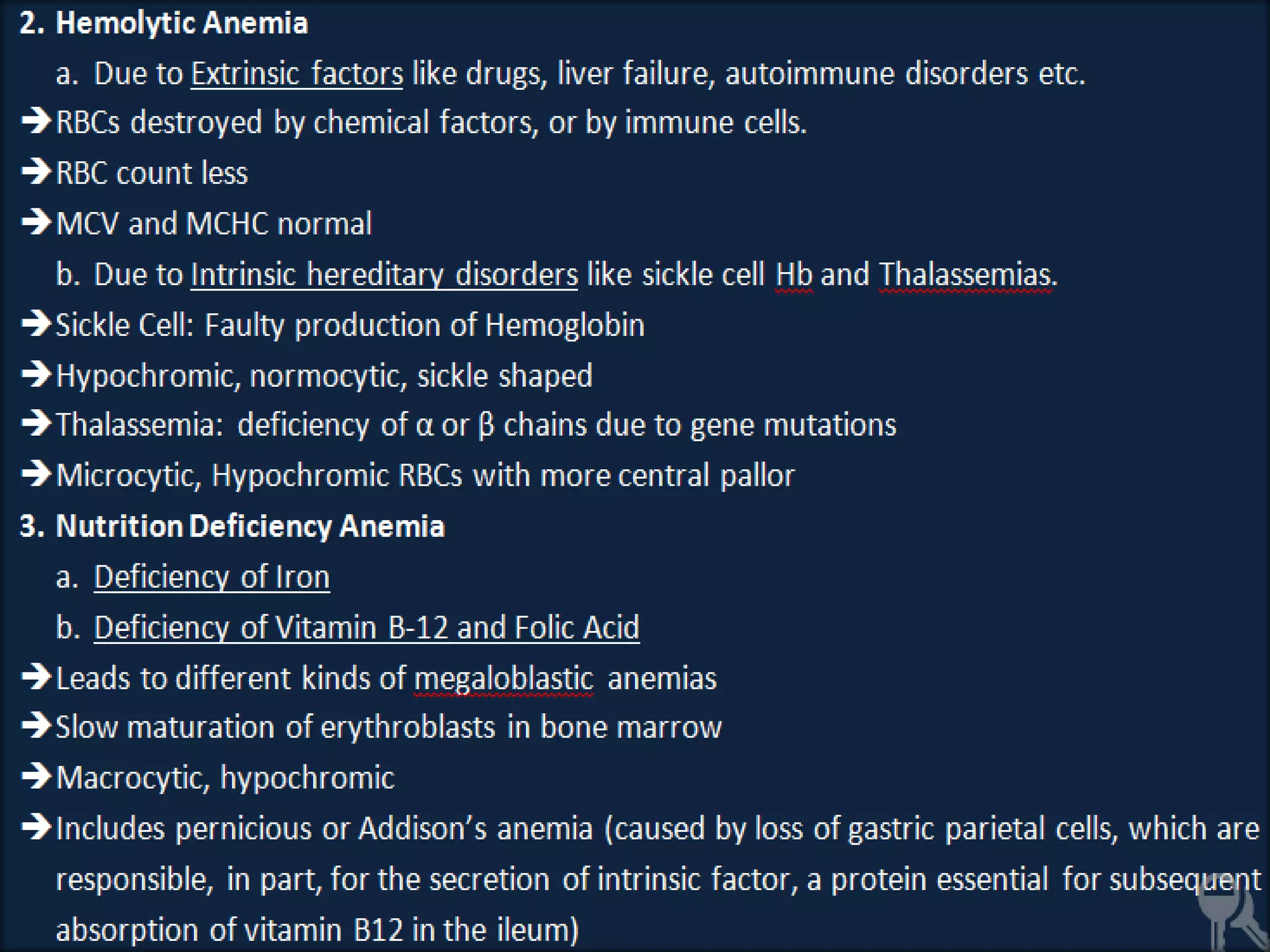 RBC Indices and Their Role in Differential Diagnosis of different types of Anemias: A Review | PPTX