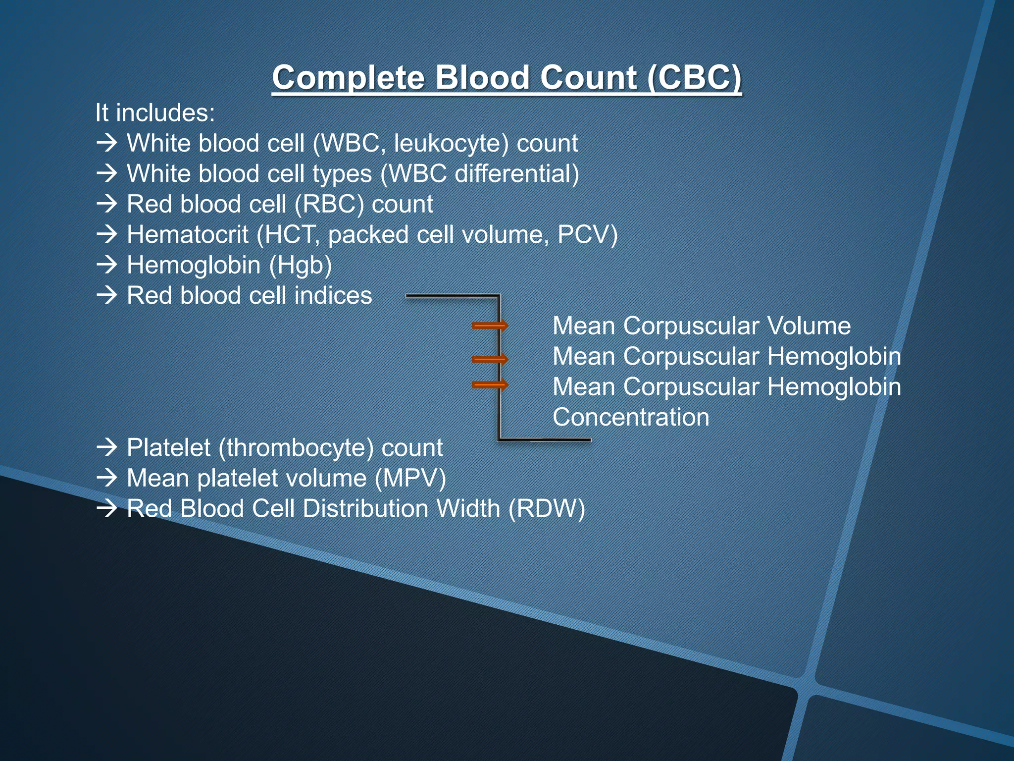 RBC Indices and Their Role in Differential Diagnosis of different types of Anemias: A Review | PPTX