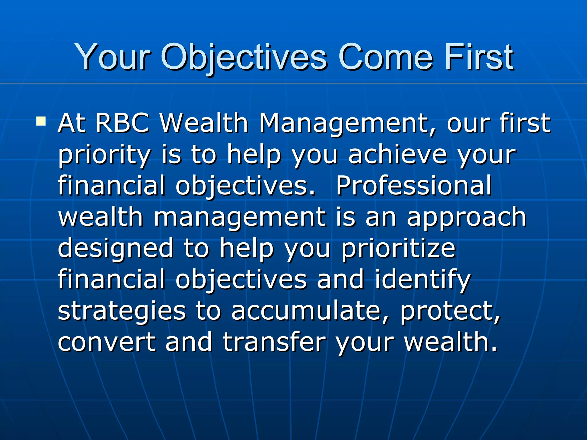 Rbc Wealth Management | PPT