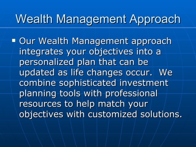 Rbc Wealth Management | PPT