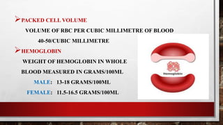 RED BLOOD CORPOSULES(RBC) | PPT