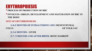 RED BLOOD CORPOSULES(RBC) | PPT