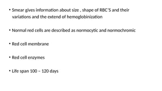 rbc ajin (1).pptx rbc morphology, morphology | PPTX