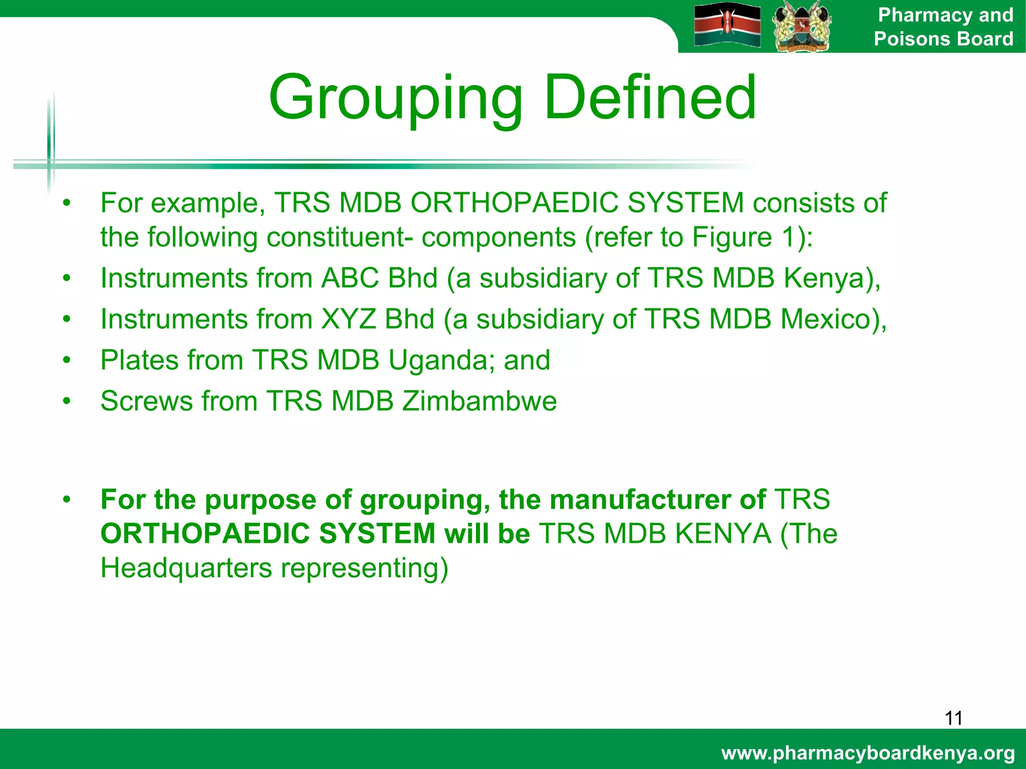 Risk Based Classification of Medical Devices and grouping | PDF