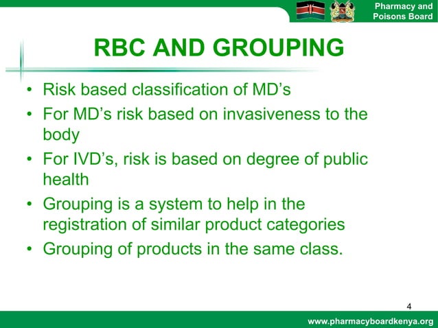 Risk Based Classification of Medical Devices and grouping | PDF | Healthcare Industry | Industries