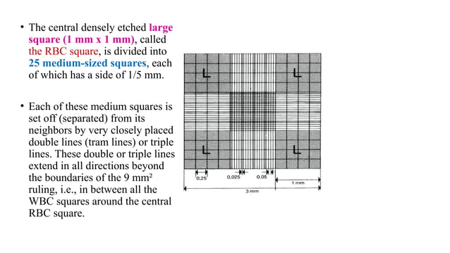 RBC COUNT USING HEMOCYTOMETER.pptx presenting by dr Sangeeta swat ...