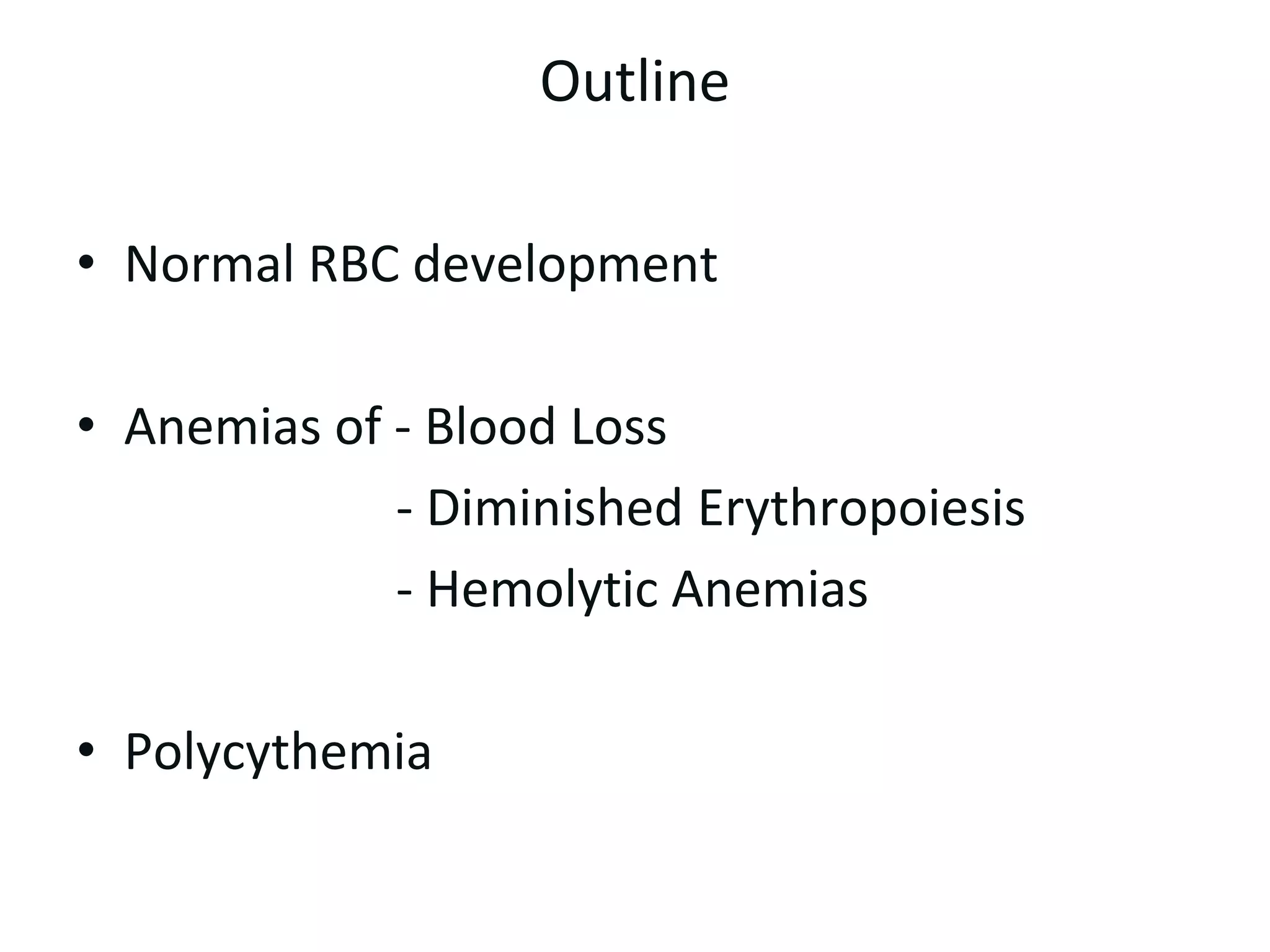 Rbc disorders | PPTX