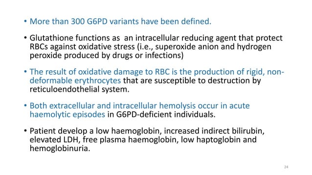 Metabolism of RBC and RBC Enzymopathies | PPTX | Blood Disorders ...