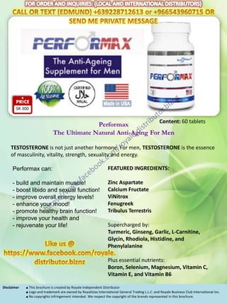 Performax Royale Review