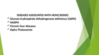 RBC inclusion bodies. pptx | PPTX