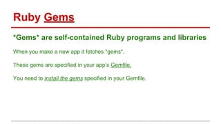 RBC Mod 1: Making a New Rails App | PDF | Databases | Computer Software and Applications