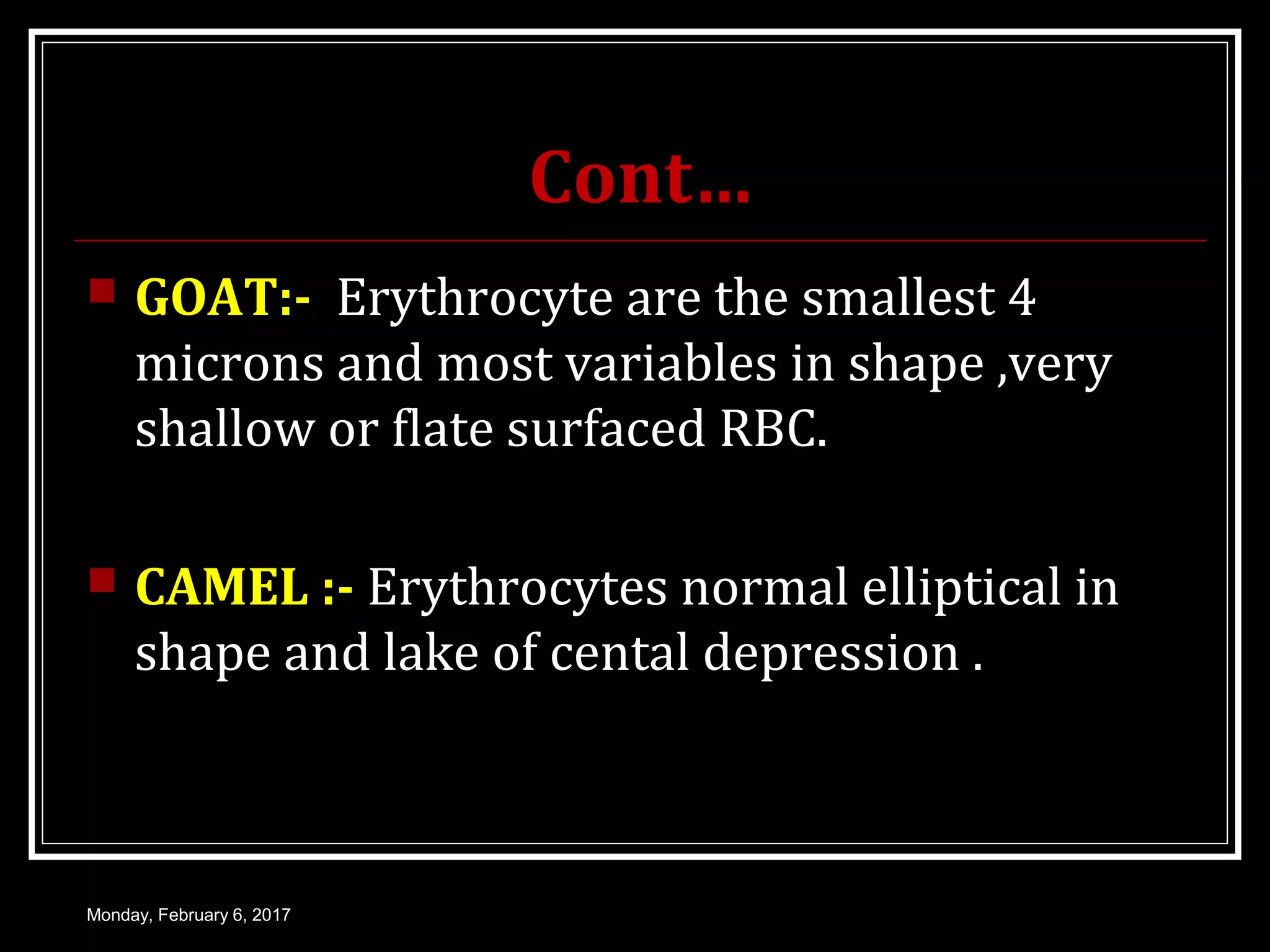 Rbc morphology | PPT