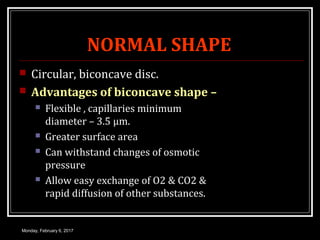 Rbc morphology | PPT