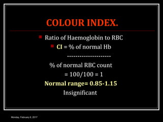 Rbc morphology | PPT